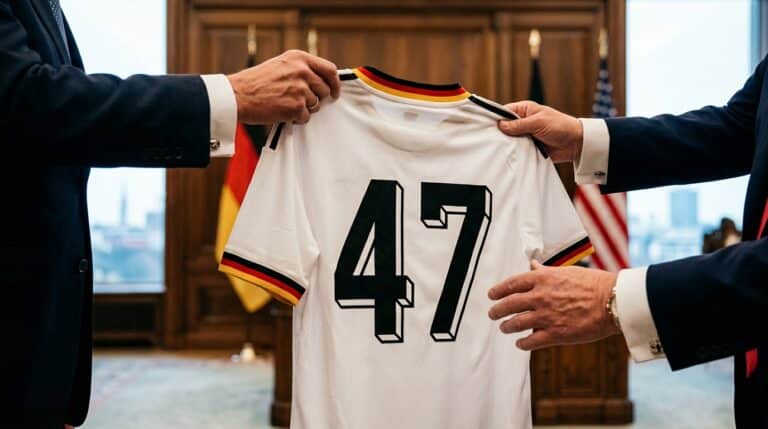 Merz überreicht Trump DFB-Trikot: Eine Geste mit weitreichender ...